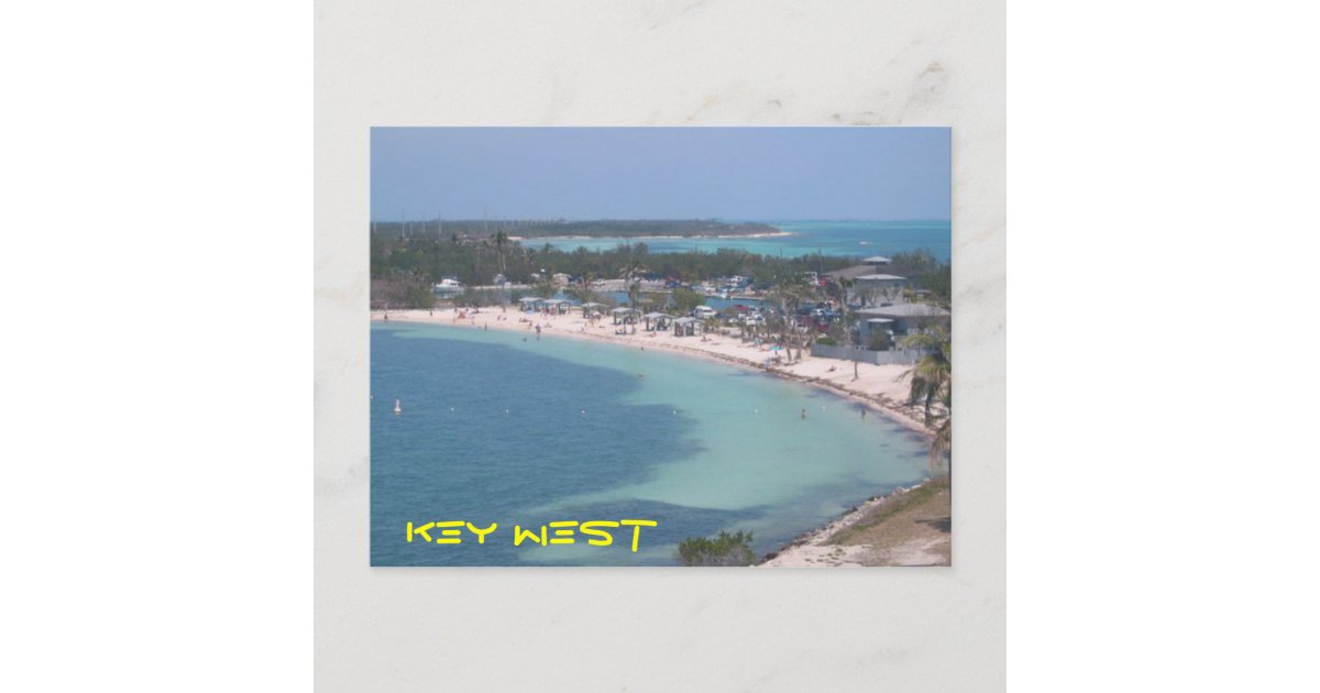 Key West Beach Postcard | Zazzle