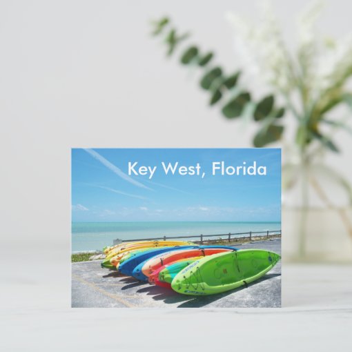 Key West Florida Beach Ocean Postcard Photo | Zazzle