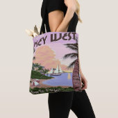 Key West Florida Travel Tote bag Beach Vacation | Zazzle