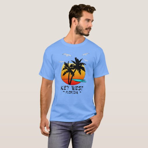 KEY WEST FLORIDA TROPICAL DESTINATION T-Shirt | Zazzle