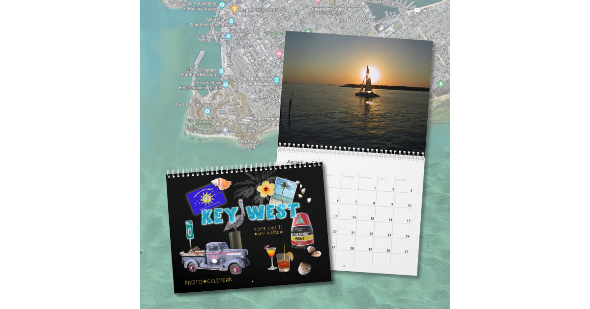 Key West Photo Calendar | Zazzle