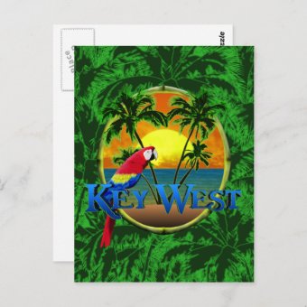 Key West Sunset Postcard | Zazzle