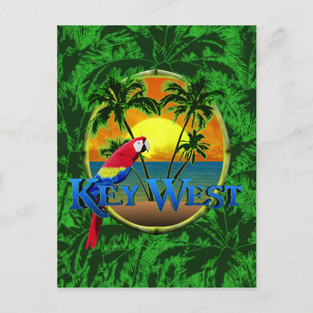 Key West Sunset Postcard | Zazzle
