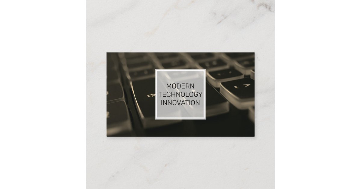 Keyboard | Coder | Programmer Business Card | Zazzle