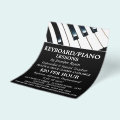 Keyboard Keys, Keyboard, Piano Lessons Flyer | Zazzle