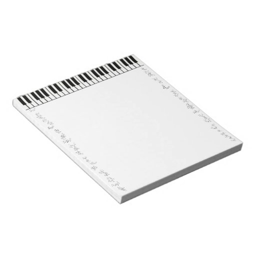 Keyboard Notepad | Zazzle