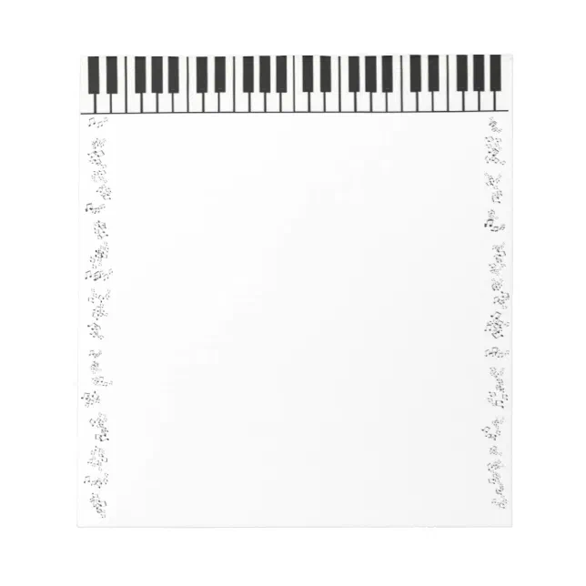 Keyboard Notepad | Zazzle