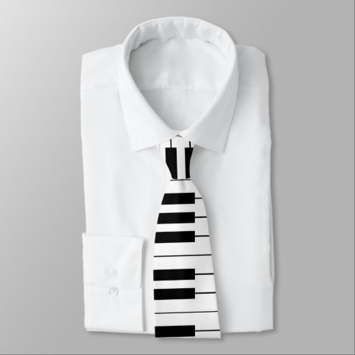 Keyboard / Piano Keys: Custom Necktie: Tie | Zazzle