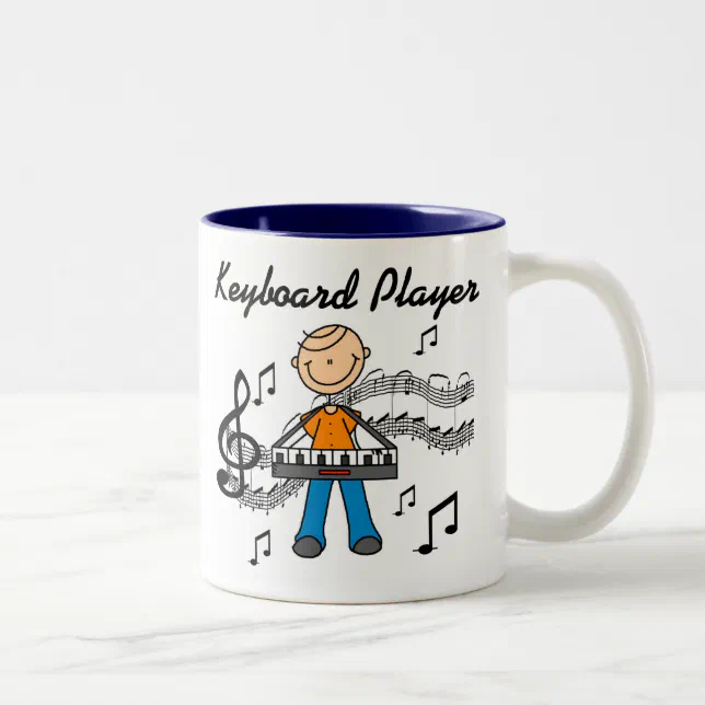Keyboard Player Mug | Zazzle
