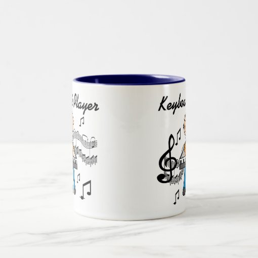 Keyboard Player Mug | Zazzle