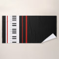 Keyboard Serenade Bath Towel Set | Zazzle