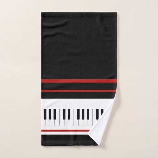 Keyboard Serenade Bath Towel Set | Zazzle
