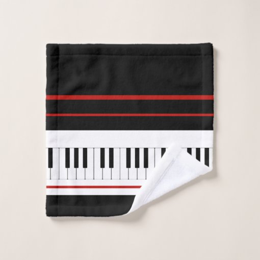 Keyboard Serenade Bath Towel Set | Zazzle