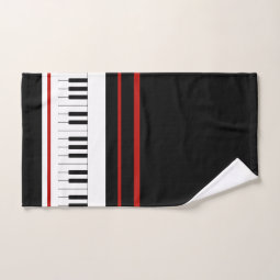 Keyboard Serenade Bath Towel Set | Zazzle
