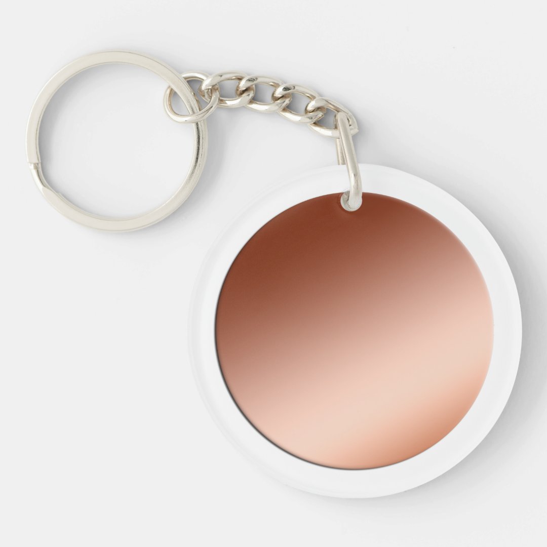KEYCHAIN KEYCHAINS double sided ADD text photo DIY | Zazzle