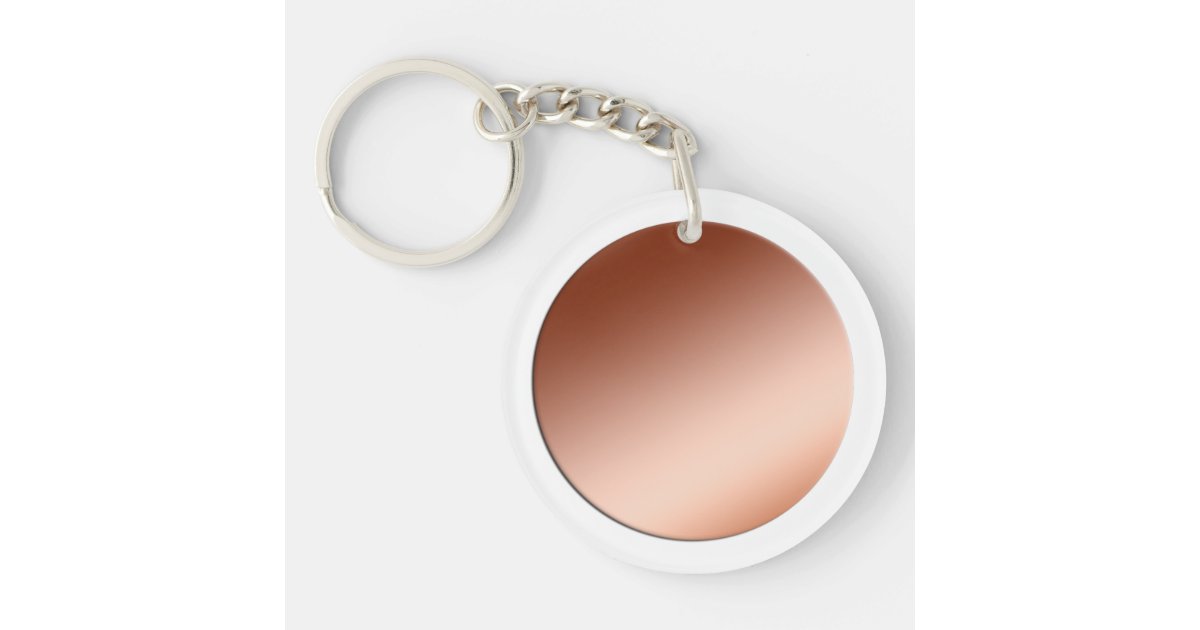 KEYCHAIN KEYCHAINS double sided ADD text photo DIY | Zazzle