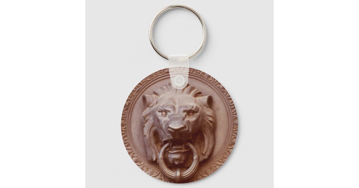 Keychain - Lion's Head | Zazzle