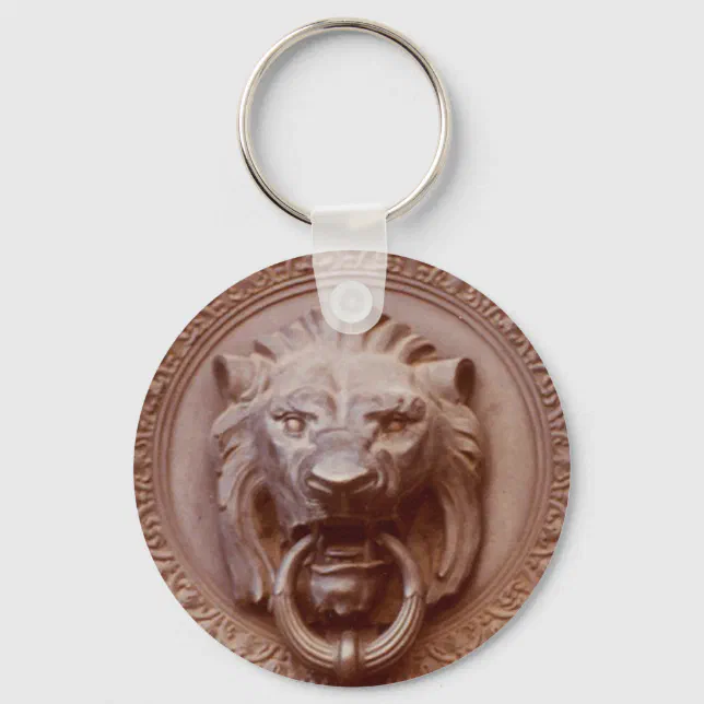 Keychain - Lion's Head | Zazzle