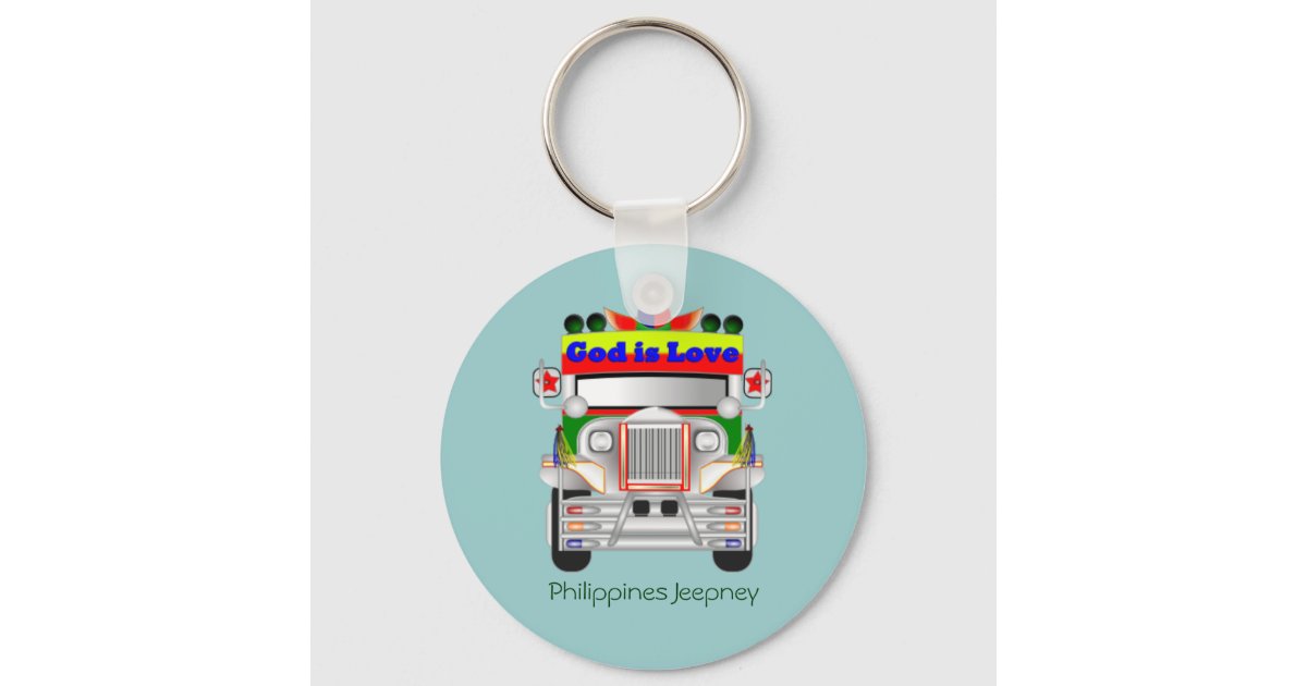 Keychain - Philippines Jeepney | Zazzle