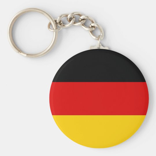 Keychain with Flag of Germany | Zazzle.com