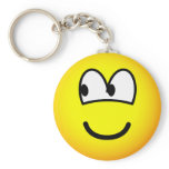 Looking left emoticon : Emoticons @ emofaces.com