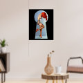 Keyhole Pin Up Poster | Zazzle
