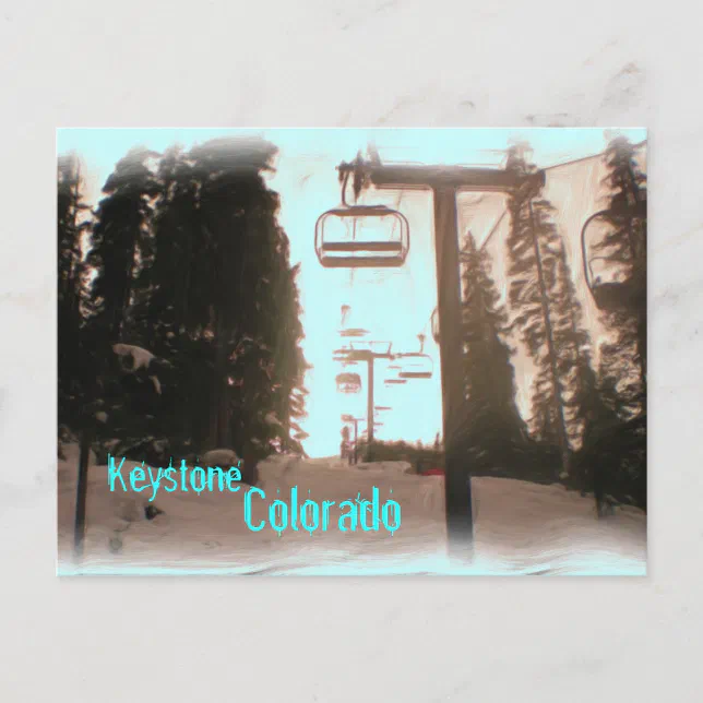 Keystone Colorado postcard | Zazzle