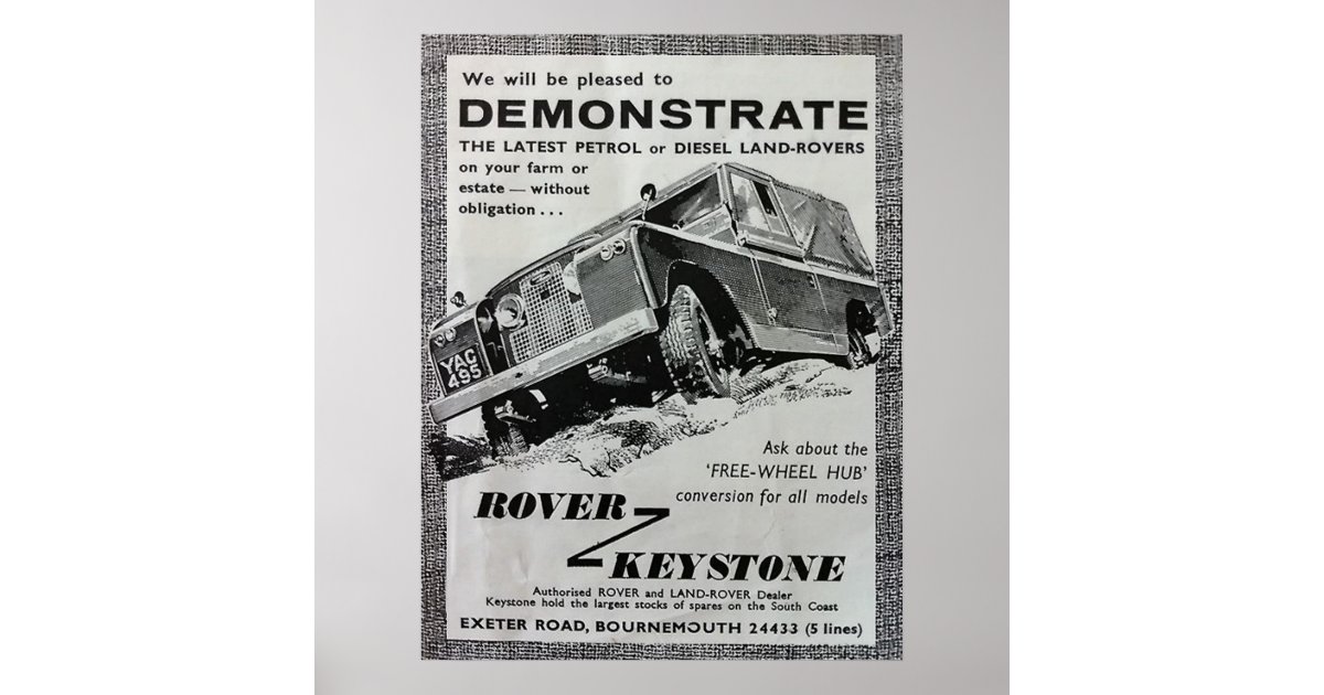 Keystone Demonstration poster | Zazzle