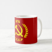 KGB CCCP Hammer and Sickle Coffee Mug | Zazzle