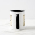 Khalid in Arabic Beige Classy Mug | Zazzle