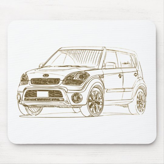 Kia Soul 2012 Mouse Pad | Zazzle.com
