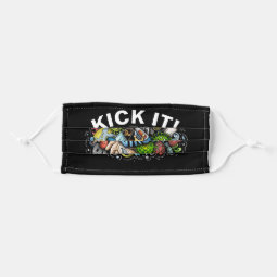 Kick It Face Mask | Zazzle