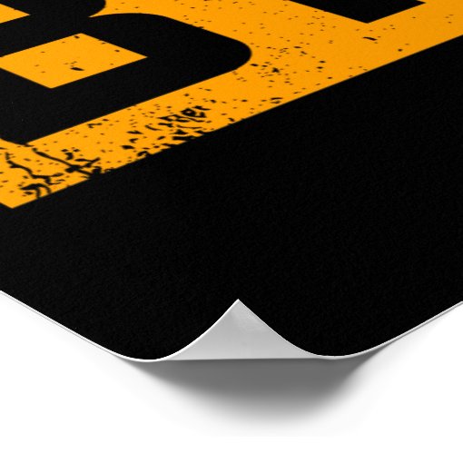 Kickball Warning I Kick Balls Poster | Zazzle