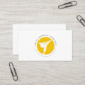 Kickboxing - Martial Arts Logo Business Card | Zazzle