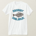 Kickin' Halibut Fishing Shirt | Zazzle