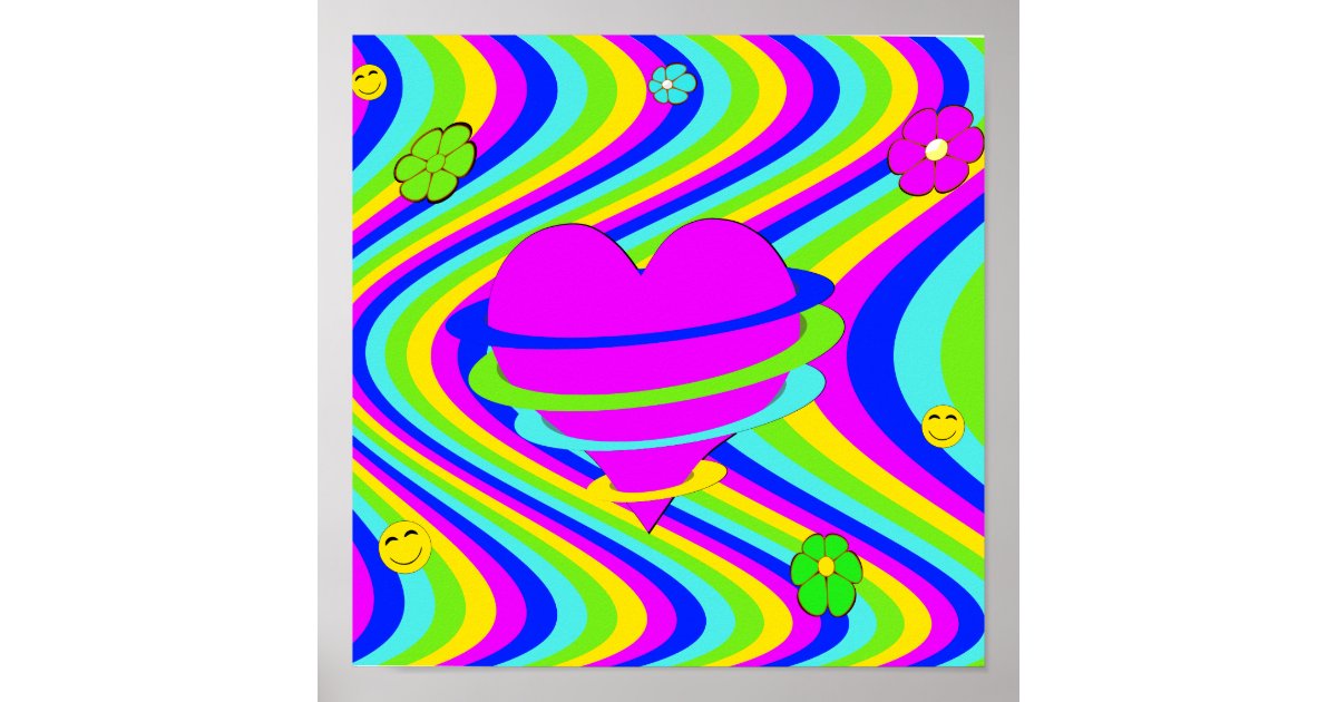 Kidcore Square Poster | Zazzle