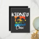Kidney Crew Dialysis Nurse Nephrology Kidney Squad Thank You Card | Zazzle