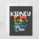 Kidney Crew Dialysis Nurse Nephrology Kidney Squad Thank You Card | Zazzle