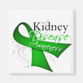 Kidney Disease Green Ribbon Magnets, Kidney Disease Green Ribbon Magnet ...