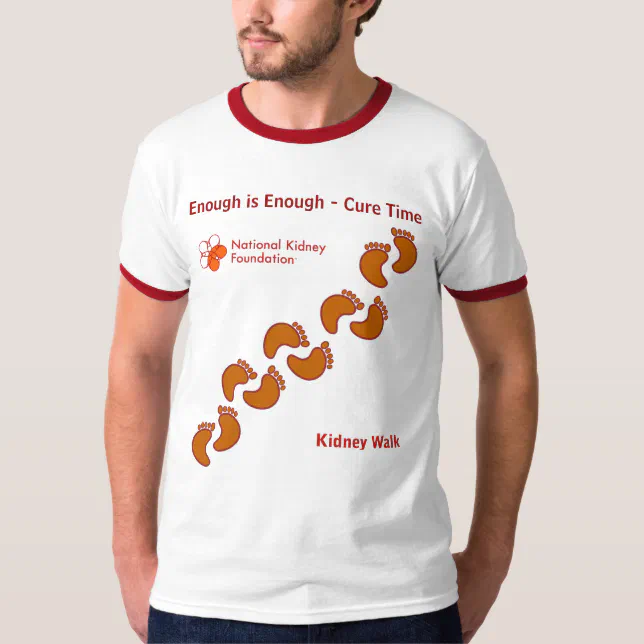 Kidney Walk T-Shirt | Zazzle