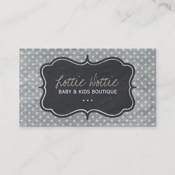 Kids and Baby Boutique Business Card | Zazzle.com