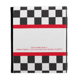 kids auto red sports car named ipad folio case | Zazzle