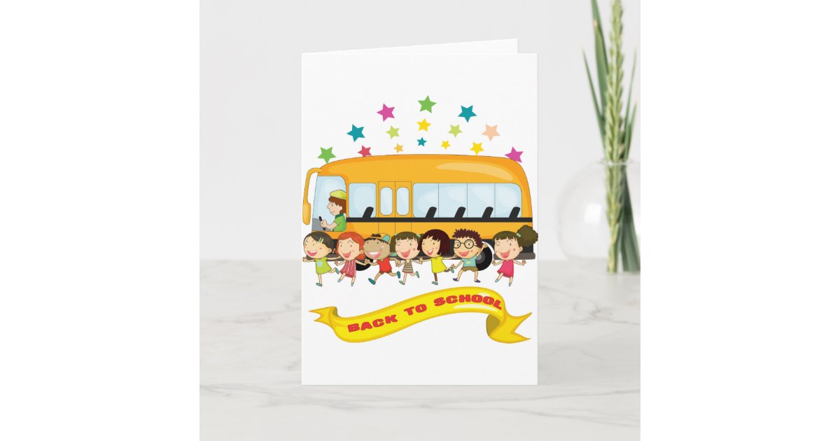 Kids Back To School Greeting Cards | Zazzle.com