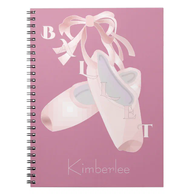 Kids Ballet Personalized Notebook | Zazzle