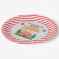 Kid's Birthday Party Circus carnival Theme Paper Plates | Zazzle