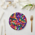 Kids Birthday Party Crayon Design 7in Paper Plates | Zazzle