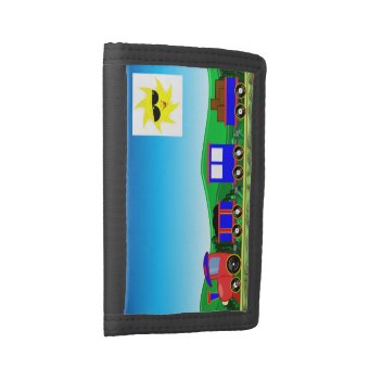 KIDS BOYS WALLET, TRAIN WALLET | Zazzle