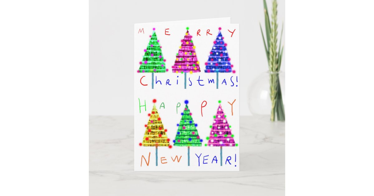 Kids Christmas Card for the Parents | Zazzle