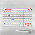Kids Colorful ABC's Activity Magnetic Dry Erase Sheet | Zazzle