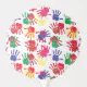 Kids Colorful Hand Prints Party Balloon | Zazzle